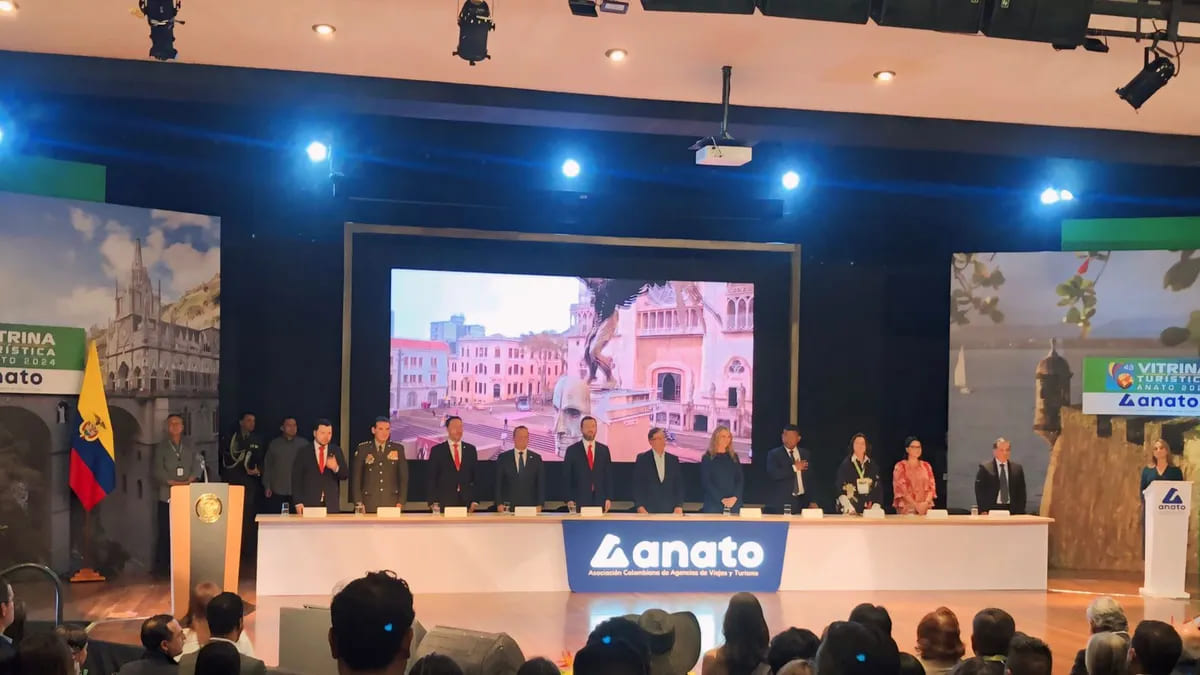 Avanza Vitrina Turística de Anato en Bogotá con representación de 20 países